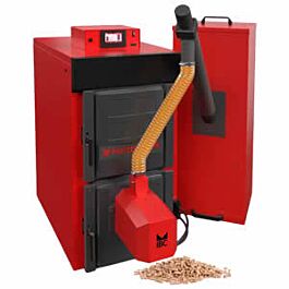 Chaudière en fonte à granulés de bois IBC puissance 32kW